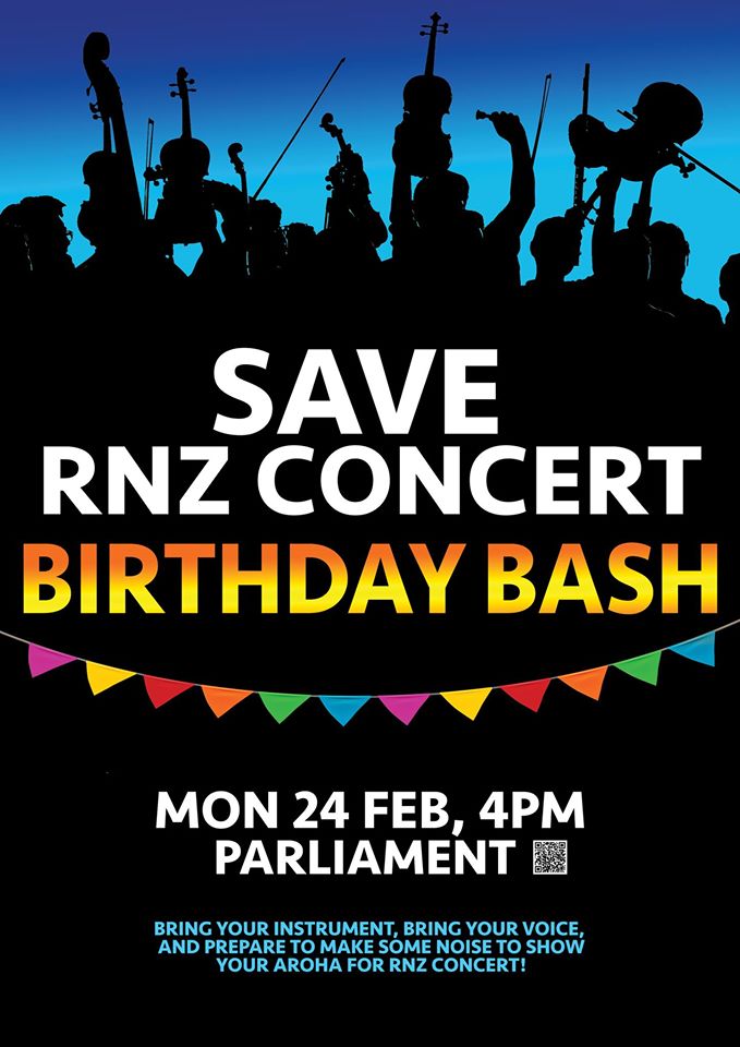 Save RNZ Concert – Wellington WEA
